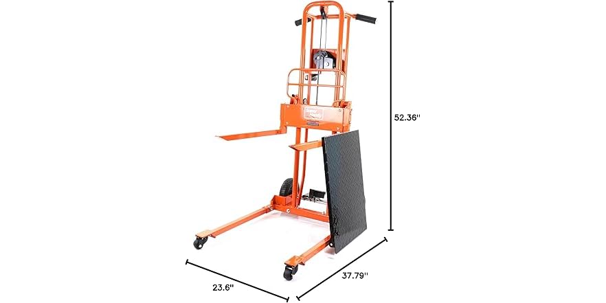 SuperHandy Material Lift Winch Stacker
