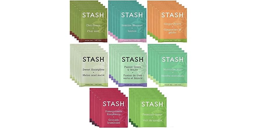 Stash Tea Bag & By The Cup Honey Sticks