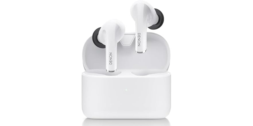 (NEW) Denon AH-C830NCW Active Noise Cancelling Earbuds