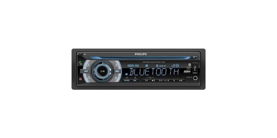 Philips Car Audio System w/ BT, USB, AUX