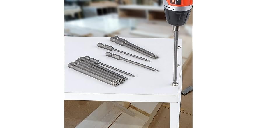 Magnetic Torx Hex Shank Driver Set