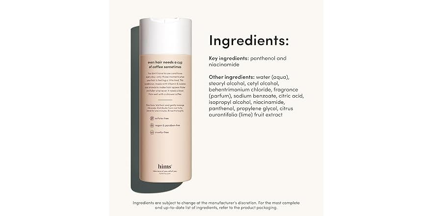 HIMS Thick Fix Hair Thickening Conditioner for Men - 6.4 fl oz