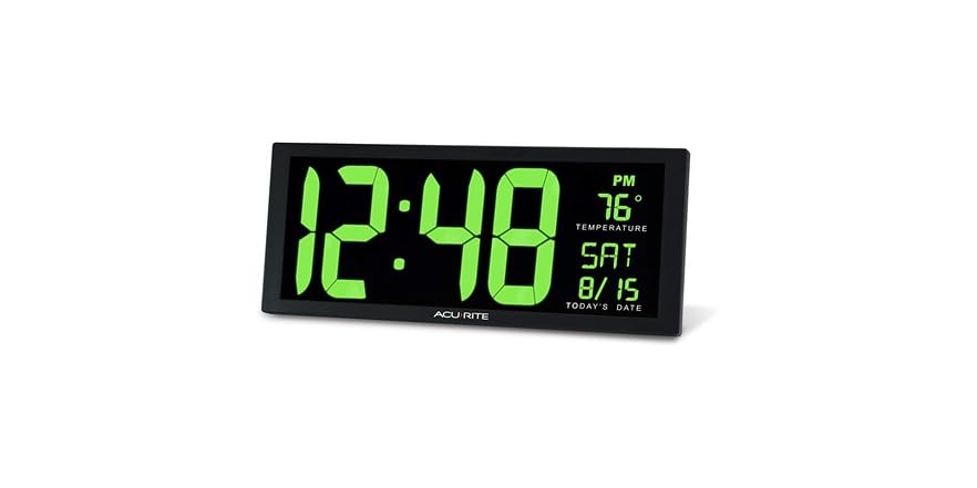 AcuRite 75155M 14.5-inch LED Clock