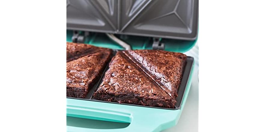 Electric Turquoise Sandwich Maker, Ceramic