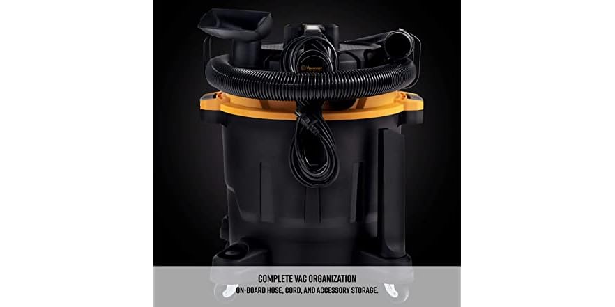 Vacmaster Professional Wet/Dry Vac, 12 Gallon
