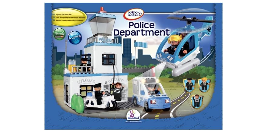 Police Department Action Play Set