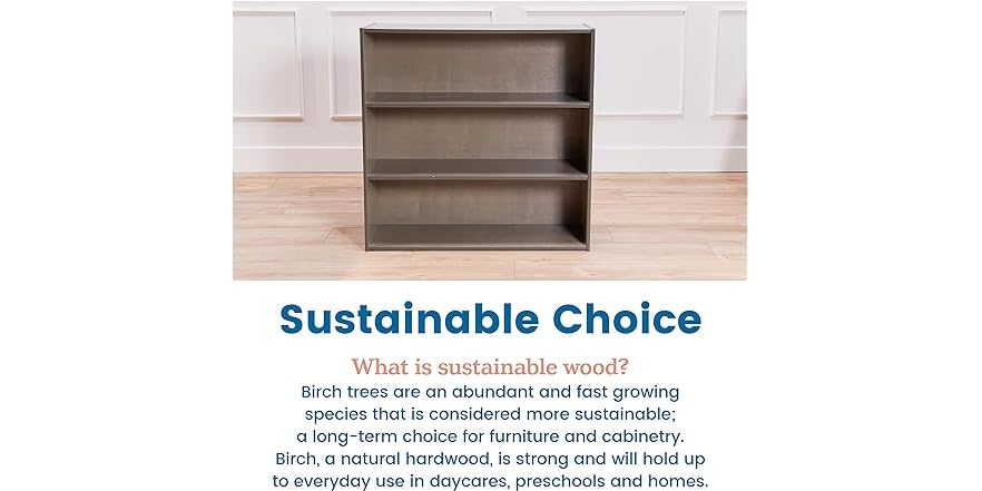 ECR4Kids Streamline 3-Shelf Cabinet