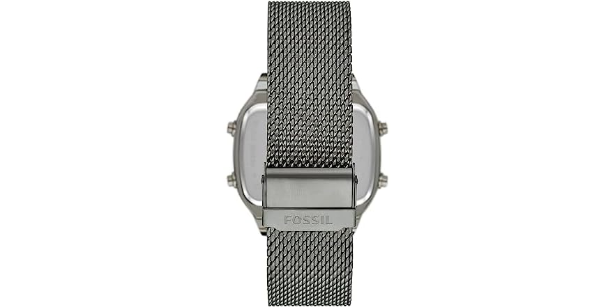 Fossil Men's Retro Digital Stainless Ste