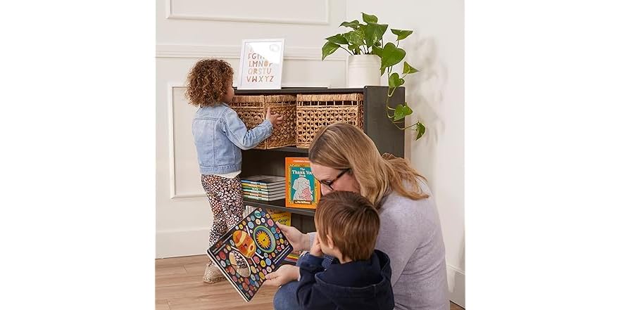 Ecr4kids Classic Bookcase 36in Adjustable Shelves