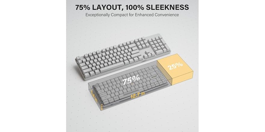 Ollyn Durgod K710 Wireless Mechanical Keyboard