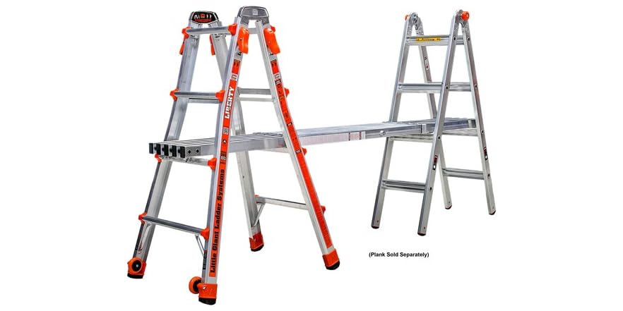 Little Giant Liberty 17' Ladder with Trestle Brackets