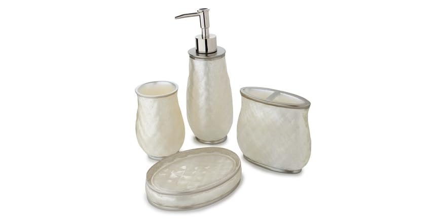 Nicole Miller Sparkle Bath Set