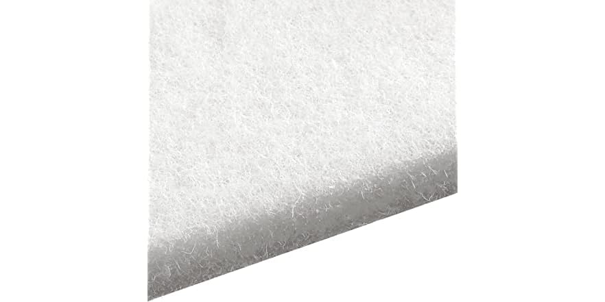 AmazonCommercial White Utility Pad, 4.5"