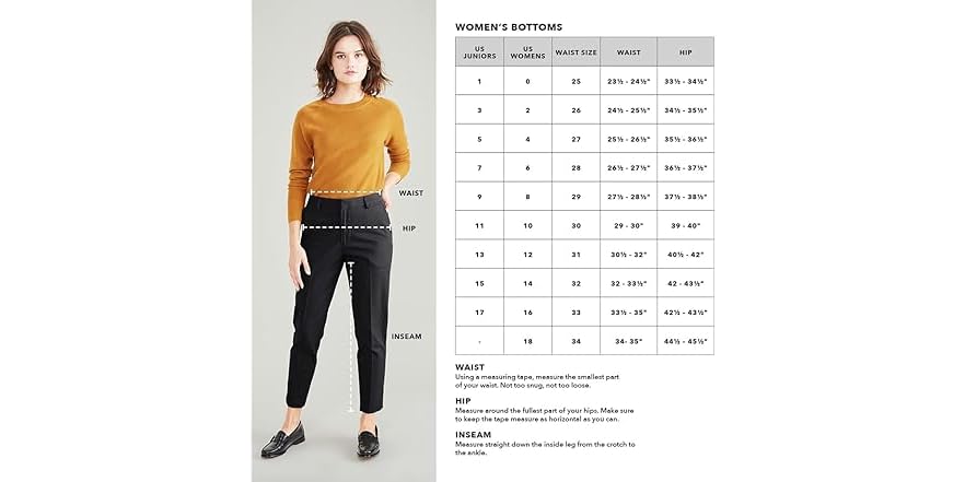 Dockers Women's Straight Fit Pant, 29