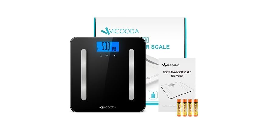 Vicooda Analyze Body Scale- Black