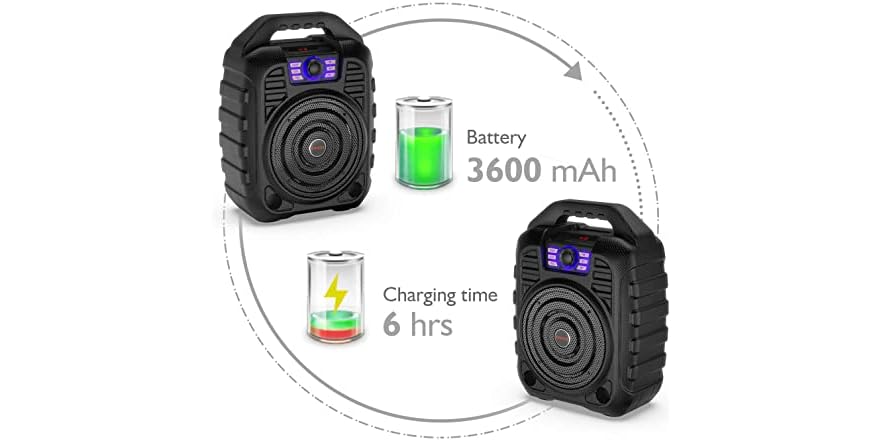 EARISE T26 Portable PA System with Mic