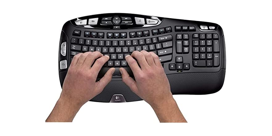 Logitech X0034CYFP3 Logitech Wireless Wave Combo M (Open Box)