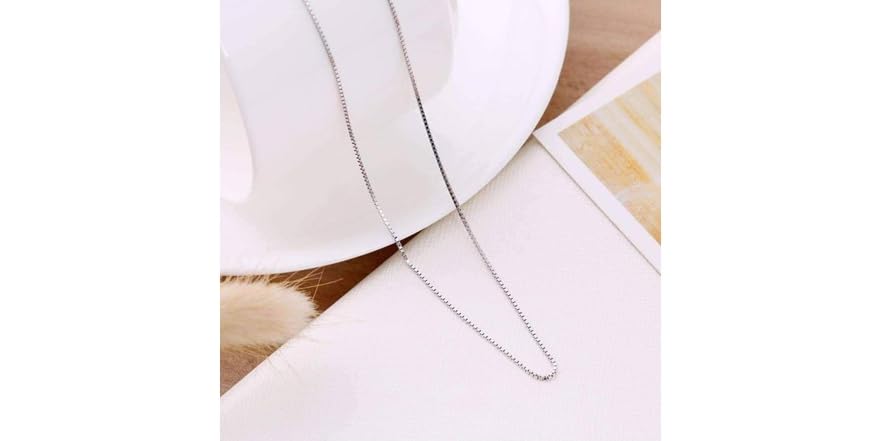 Sterling Silver Box Chain