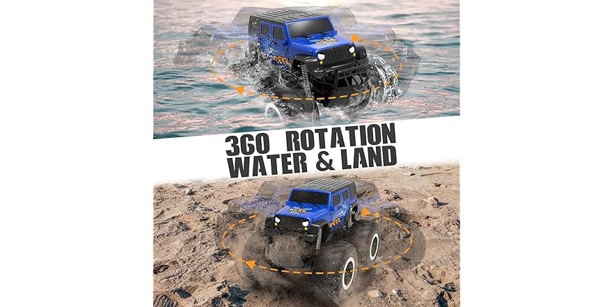 STEMTRON Amphibious Remote Control Car T