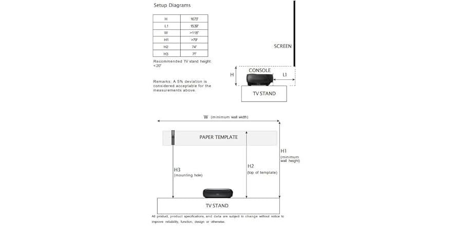 Hisense 120L9H-RB (Projector Only)
