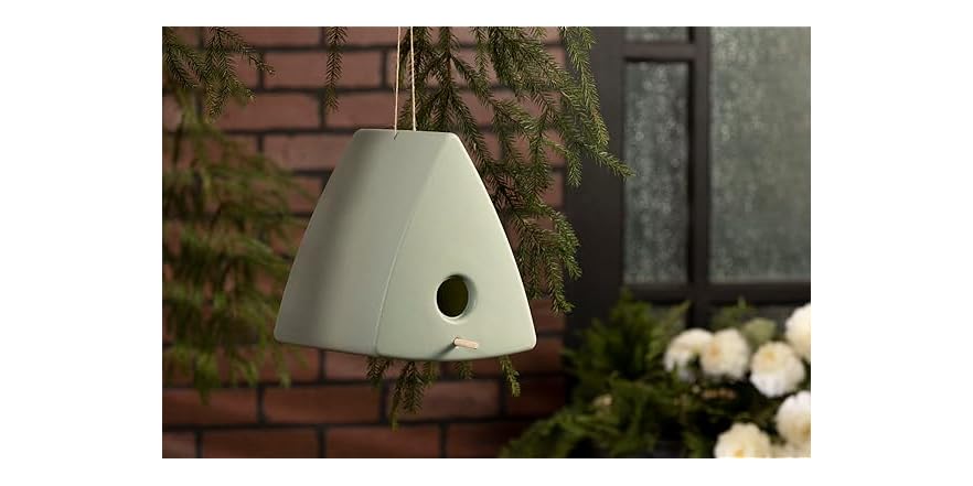Southshore Dalya Triangle Birdhouse- Choose Color