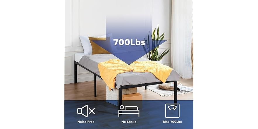Olee Sleep 18 Inch Heavy Duty Steel Slat