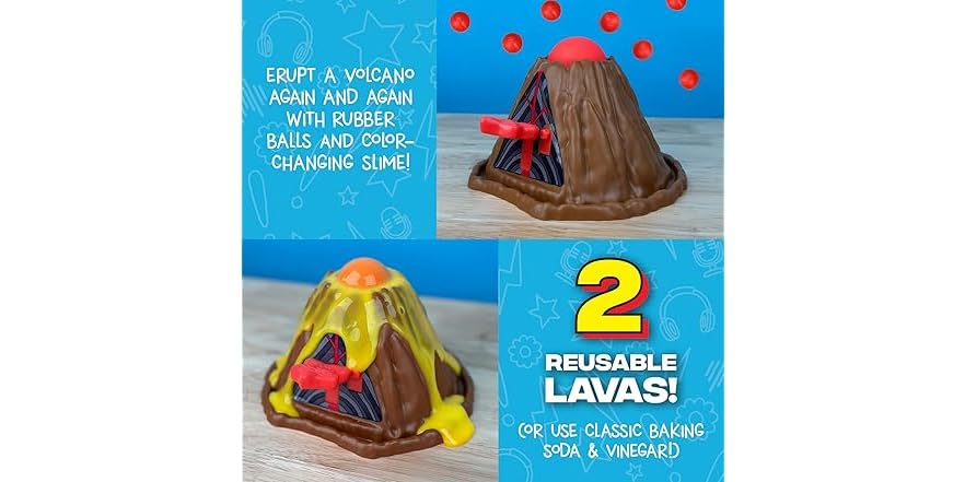 Wow in The World Everlasting Volcano