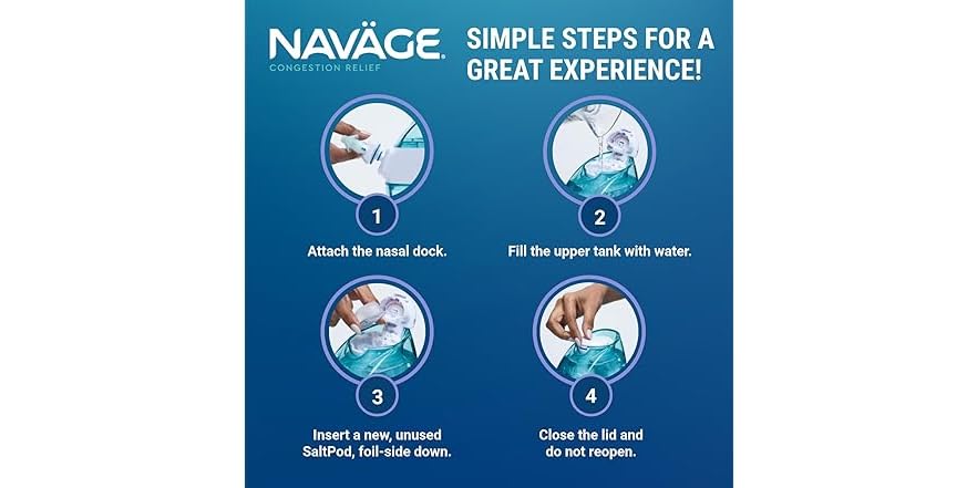 Navage Starter Bundle - Navage Nasal Irrigation System