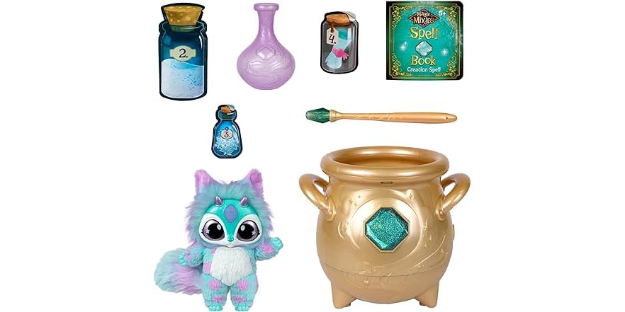 Magic Mixies - Magical Real Misting Gold Cauldron