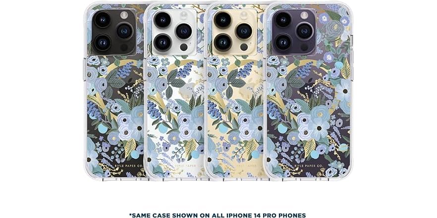 Rifle Paper Co. iPhone 14 PRO Case [Compatible with MagSafe]