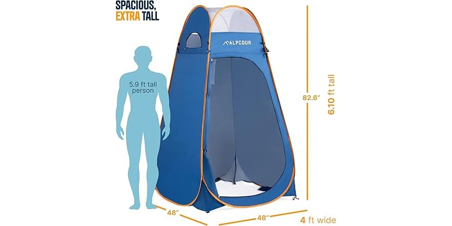 Alpcour Privacy Pop-Up Tent