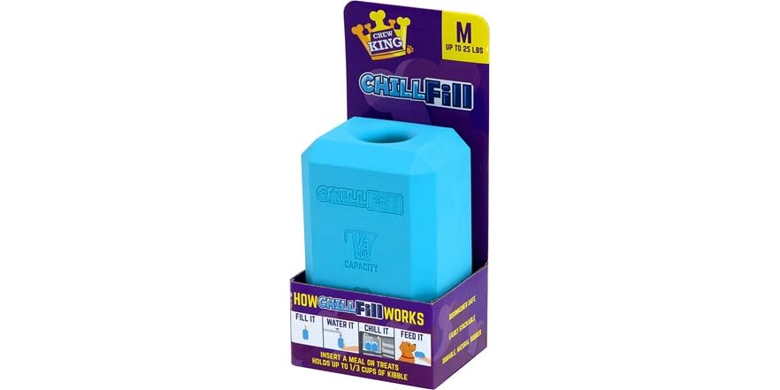 Chew King Premium Frozen Treat Dog Toy