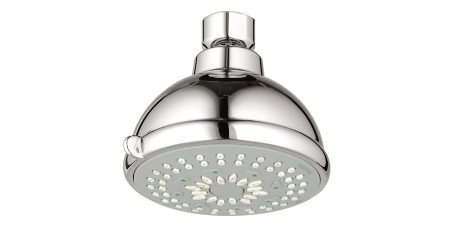 Grohe 3-Spray Shower Head, Chrome