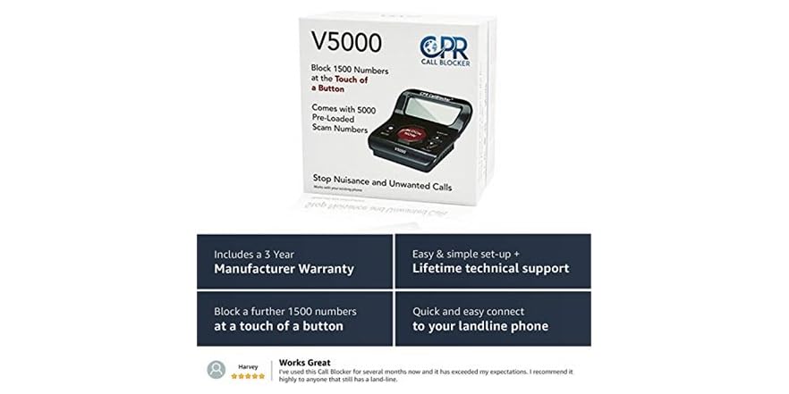 CPR V5000 Call Blocker