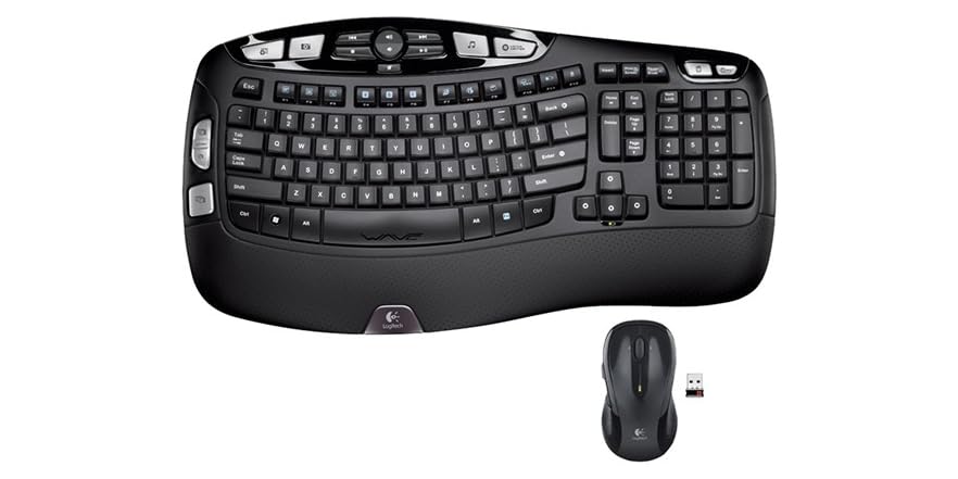 Logitech MK550 Wave Keyboard and Mouse