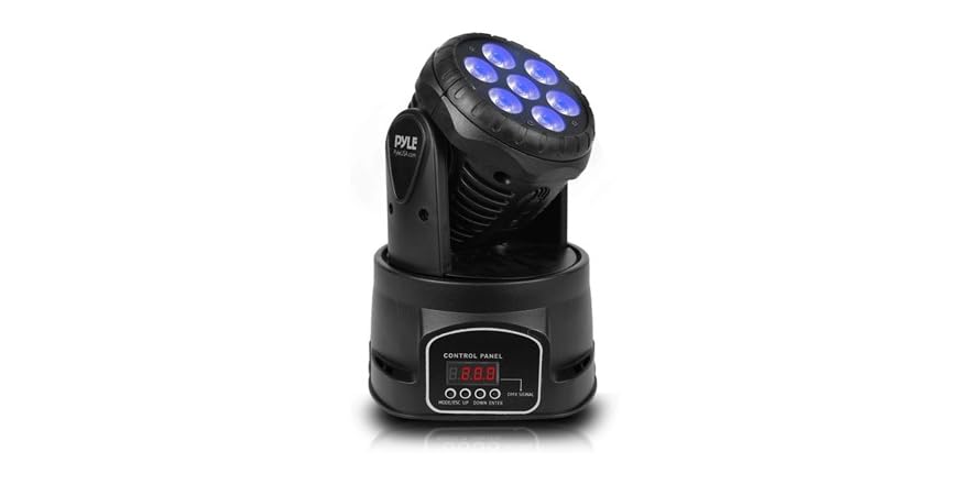 Pyle 7Pcs Led Moving Head Light