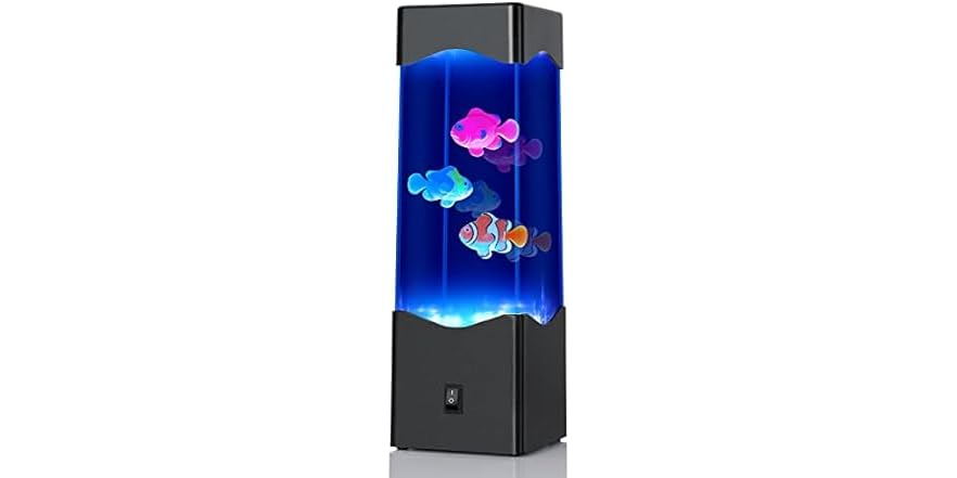 Fish Tank Lamp, USB Powered Aquarium Night Light