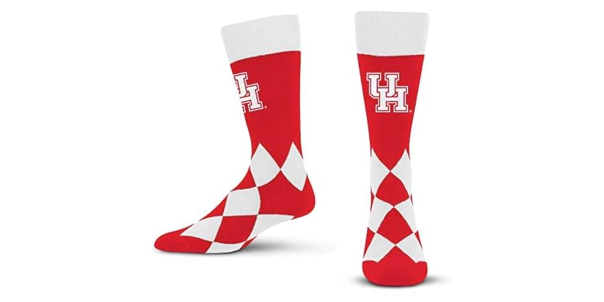 HOUSTON COUGARS Big Diamond Socks