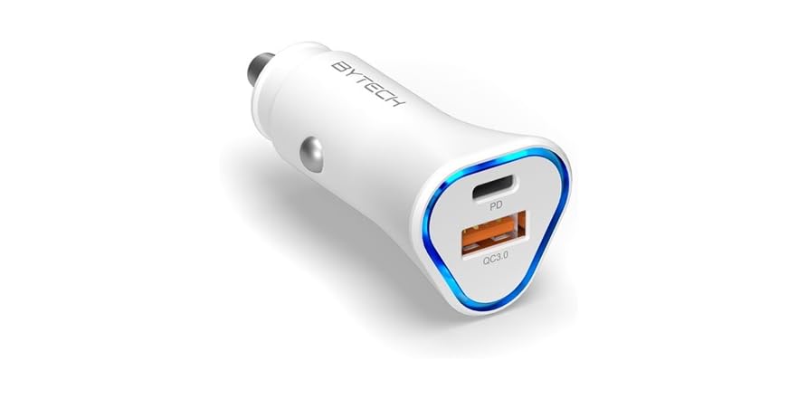 Bytech 30W PD QC3.0 USB/USB-C Car Charger