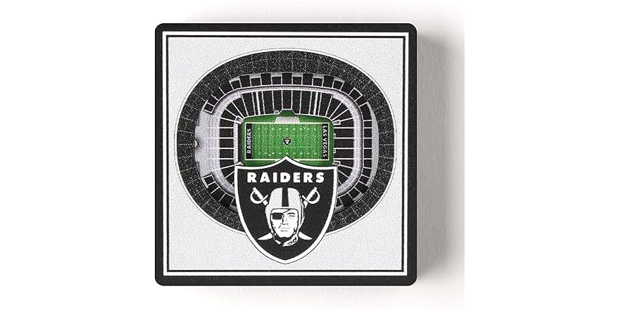 Las Vegas Raiders Stadium Magnets