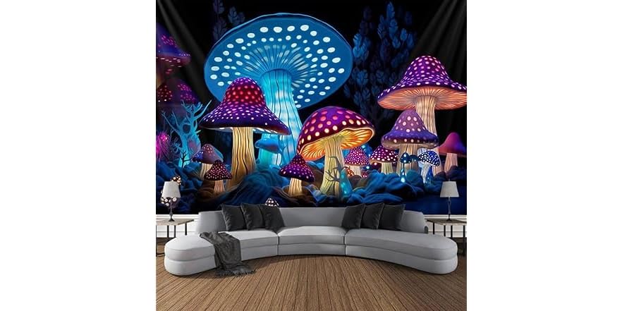 Blacklight UV Reactive Hang Wall Décor