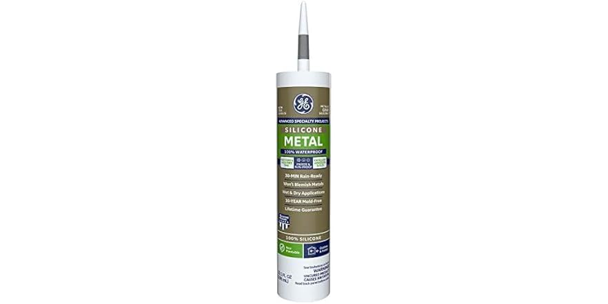 GE GE5050 Advanced Silicone 2 Sealant, 10.1oz