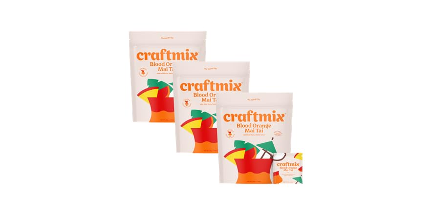 Craftmix Cocktail Mixers, 36 Pack