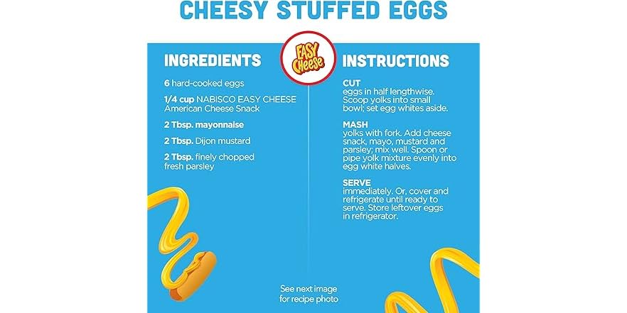 Easy Cheese American Cheese Snack, 8 oz