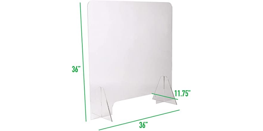 Acrylic Sneeze, Front Desk Cough Guard