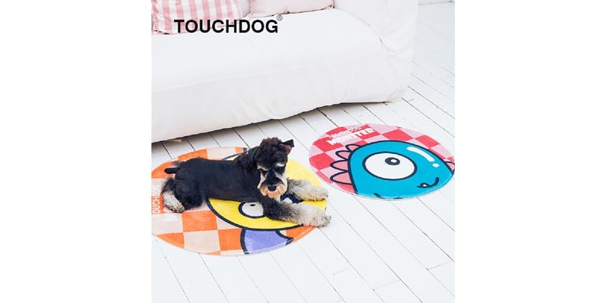 Flying Critter Monster Rounded Pet Mat