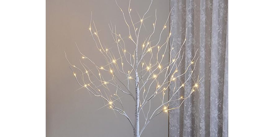 LED Birch Tree