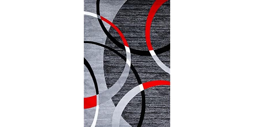 Persian Rugs Gray Swirls