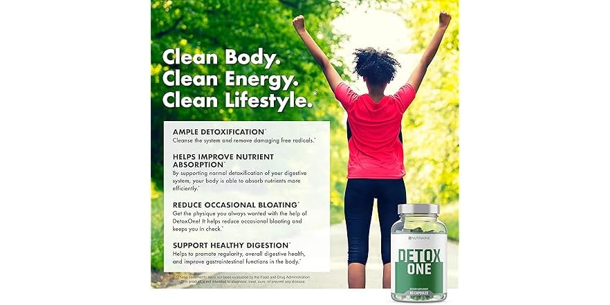 NutraOne Detox One 30-Day Extra Strength Detox