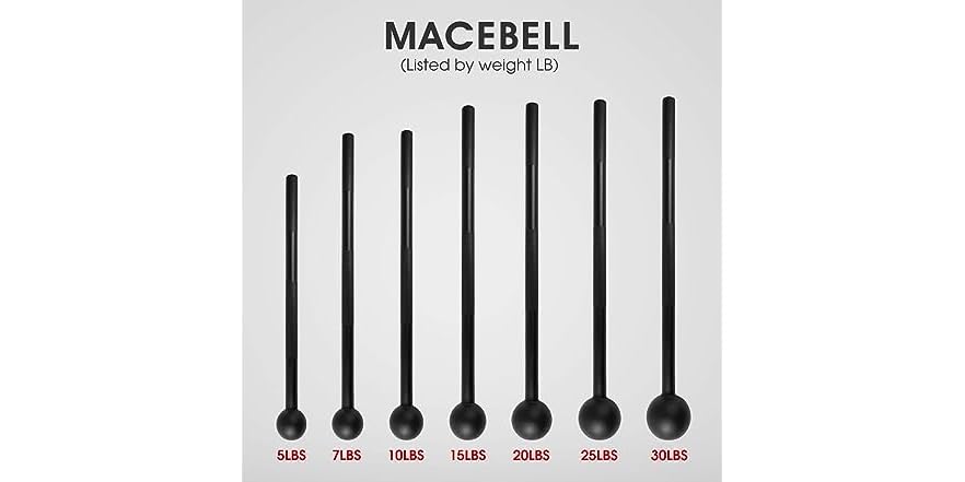 Yes4All Steel Mace Bell